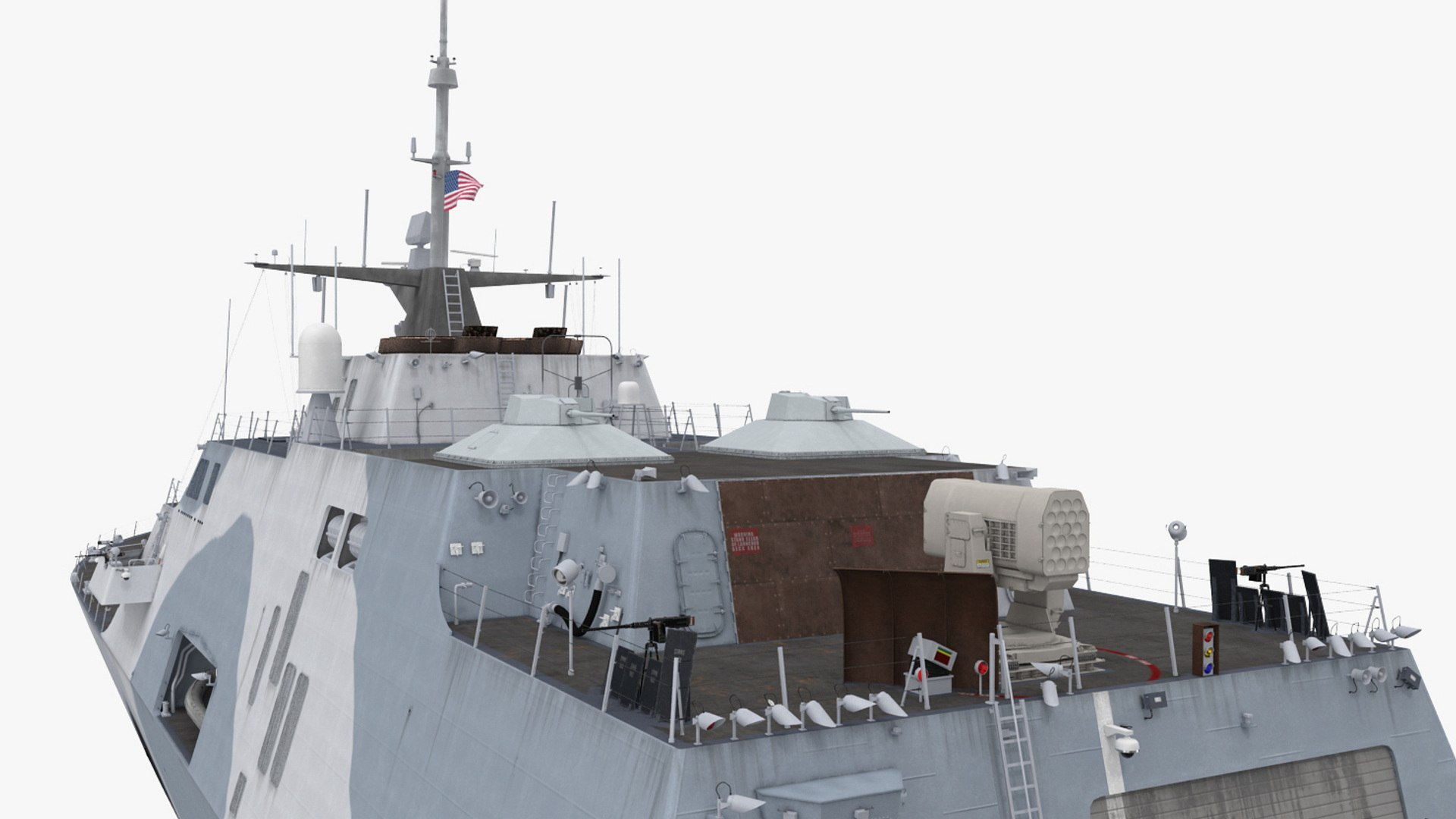 3D Littoral Combat Ship USS Freedom LCS-1 Rigged - TurboSquid 2386259