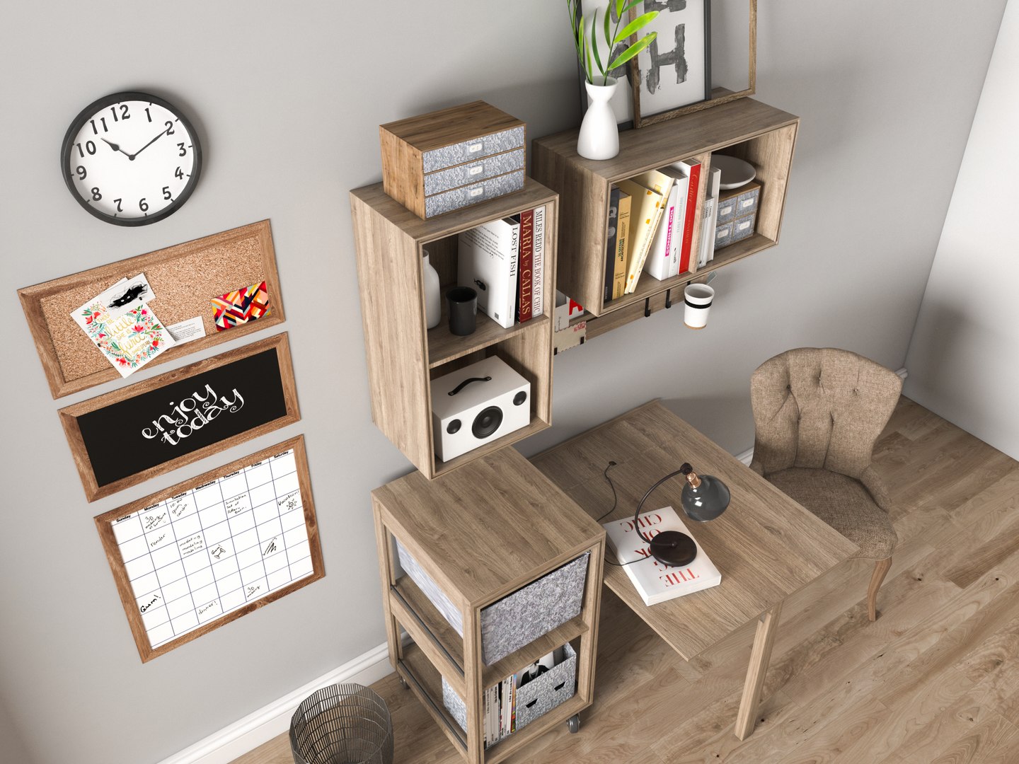 Study Desk 3D Model - TurboSquid 1789813