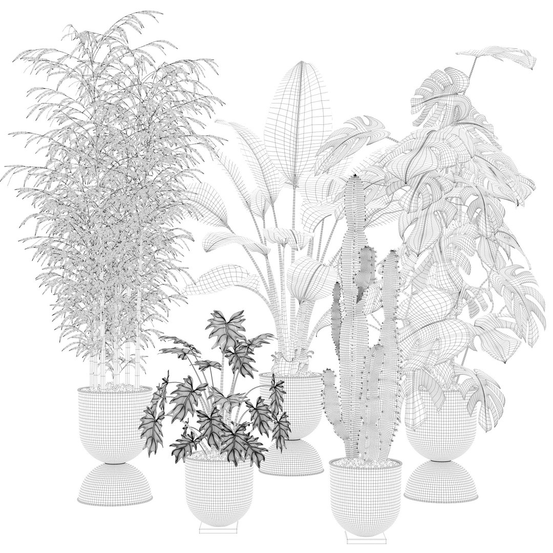 3D Plants Collection 128 - TurboSquid 1958930