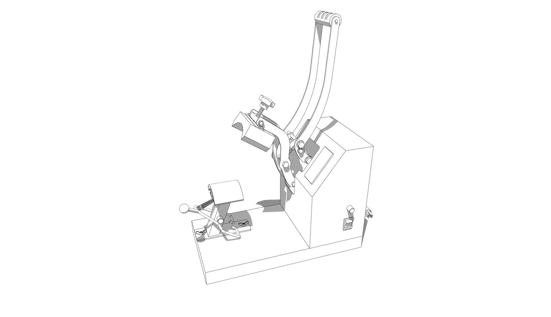 3D Model Hat Heat Press - TurboSquid 2072343