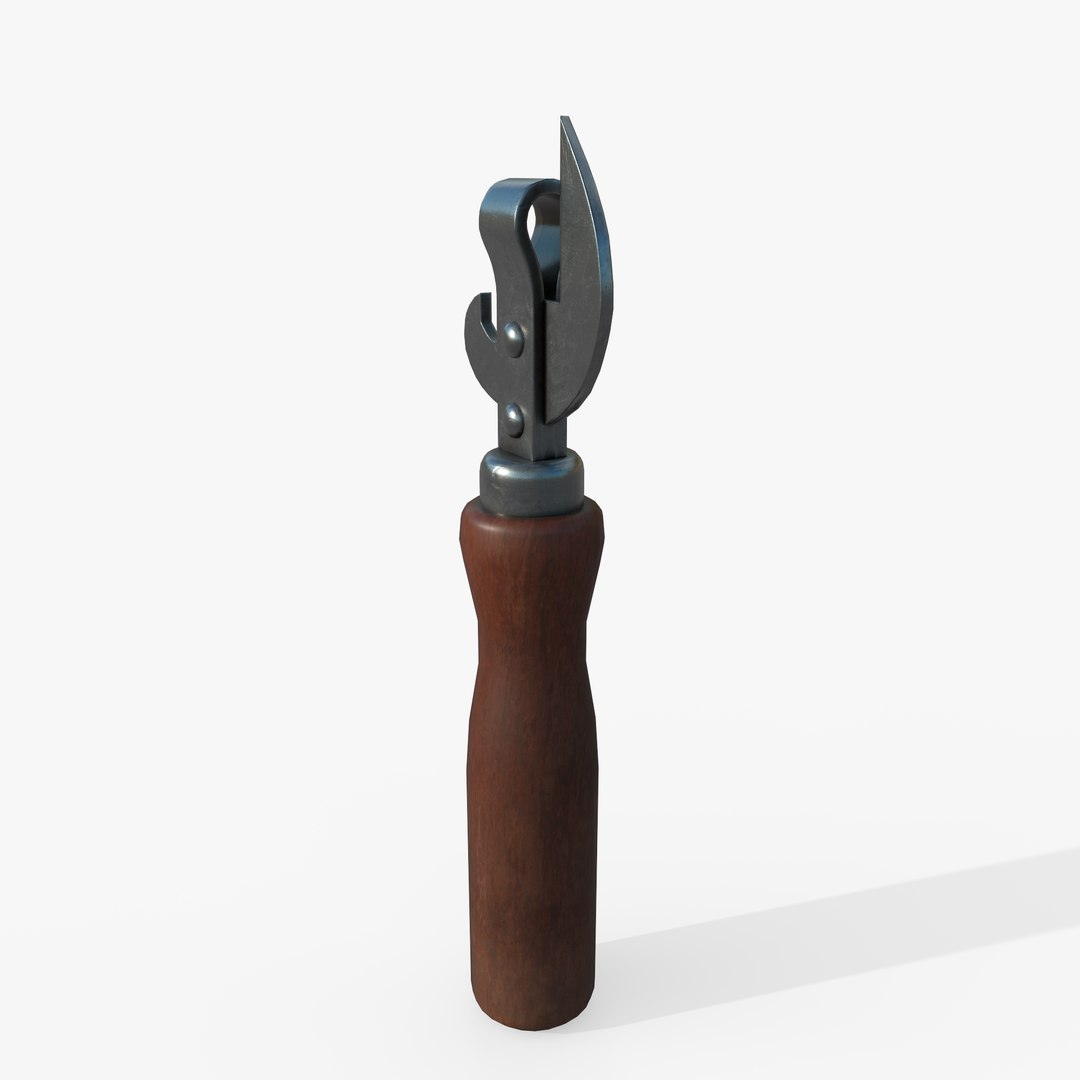 Tin-opener 3D Model - TurboSquid 2082082