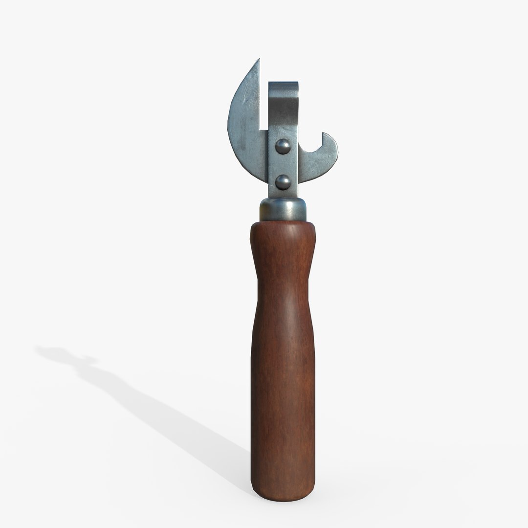 Tin-opener 3D Model - TurboSquid 2082082