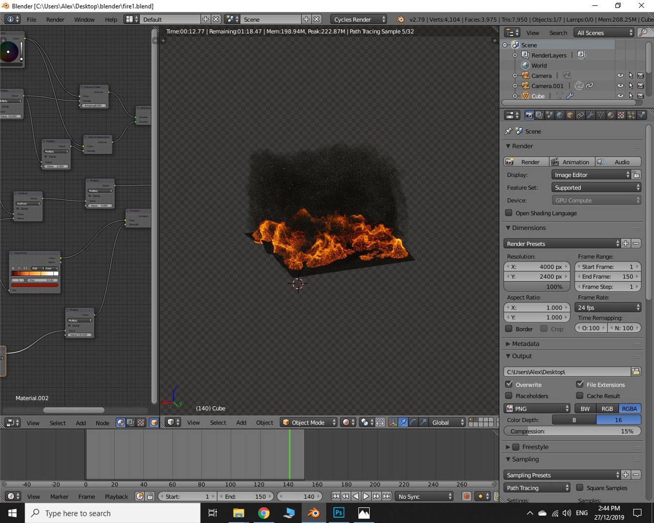 Smoke Fireplace Flame 3D Model - TurboSquid 1489394
