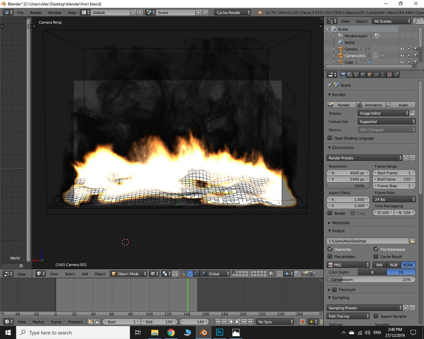 Smoke Fireplace Flame 3D Model - TurboSquid 1489394