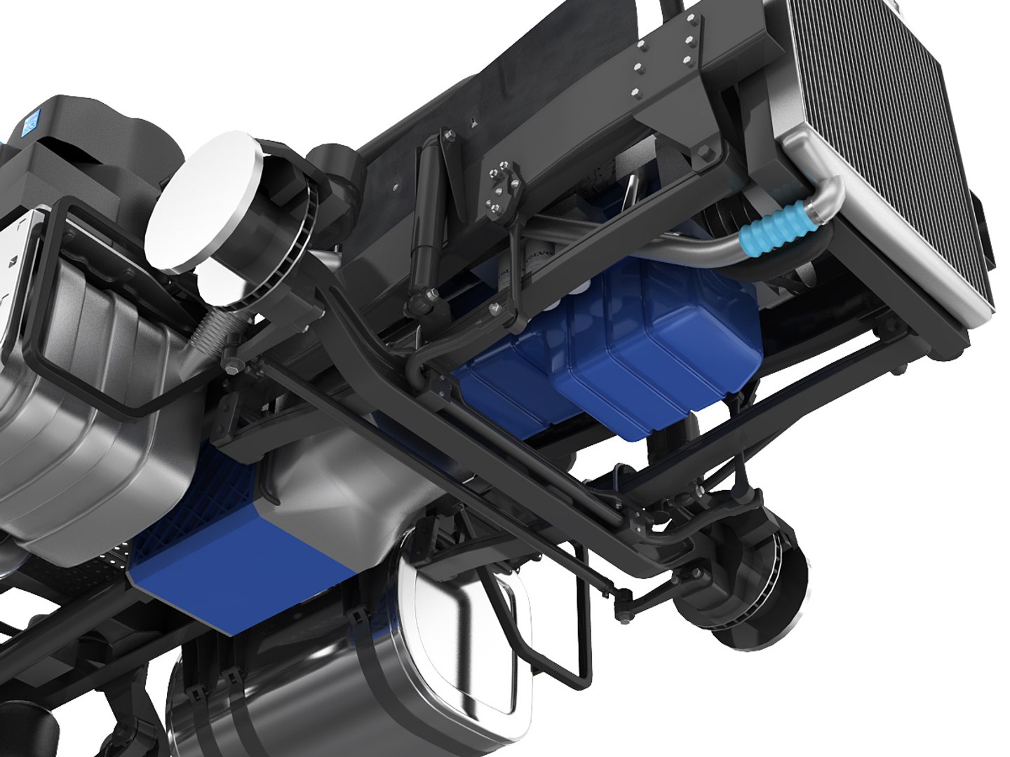 Fm 6x2 Fuel Tank 3d Model