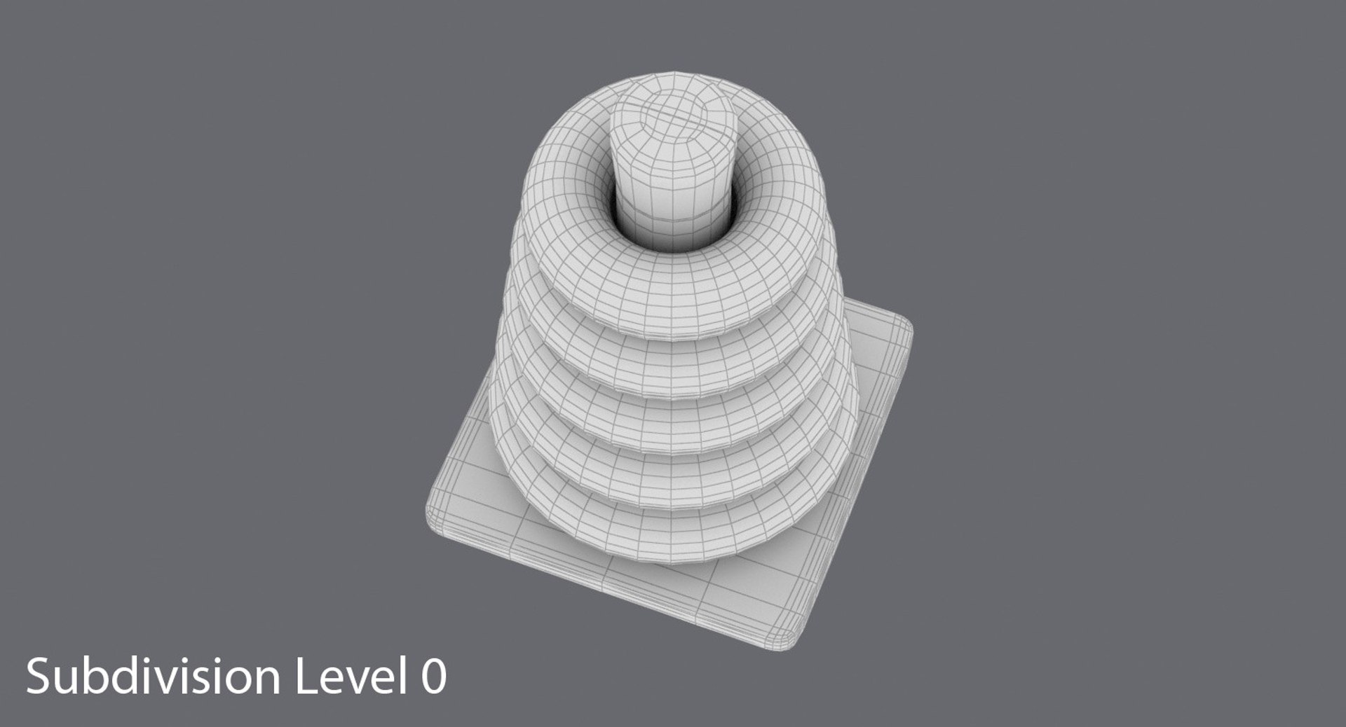 Ring-tower-game Model - TurboSquid 1185983
