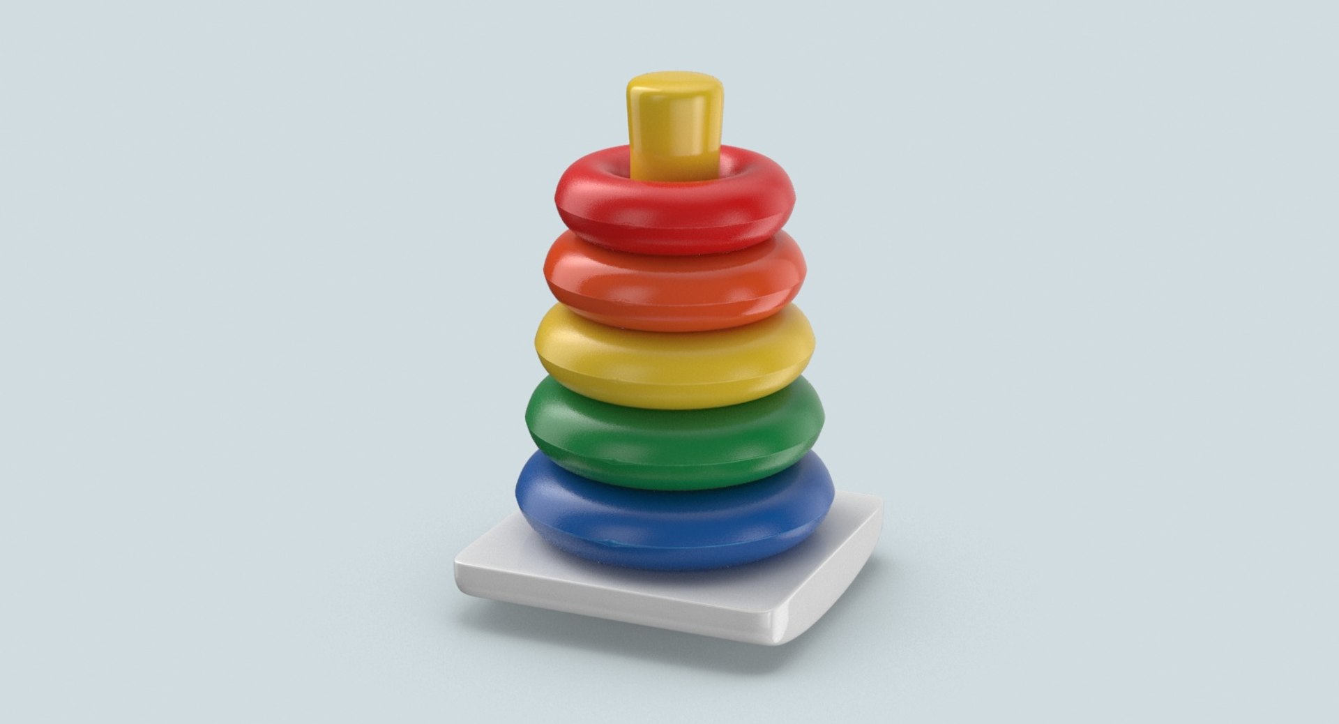 Ring-tower-game Model - TurboSquid 1185983