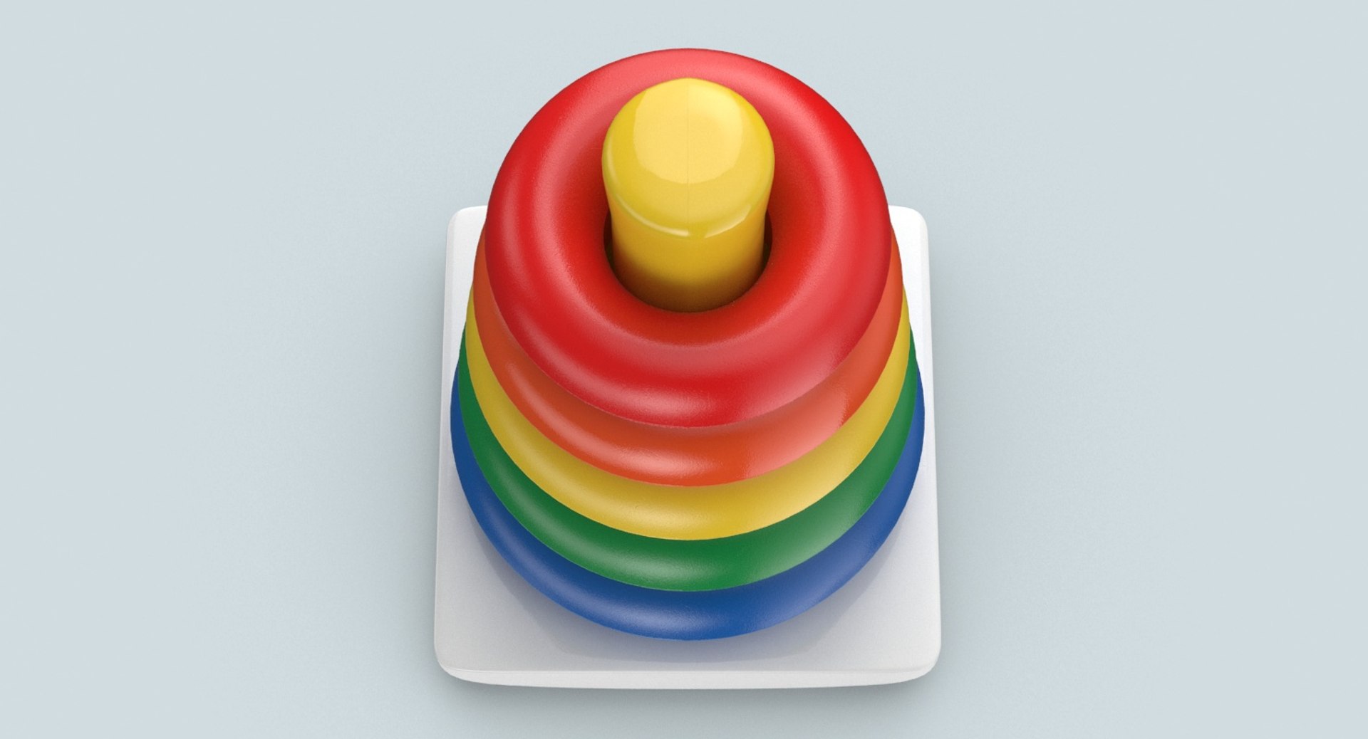 Ring-tower-game Model - TurboSquid 1185983