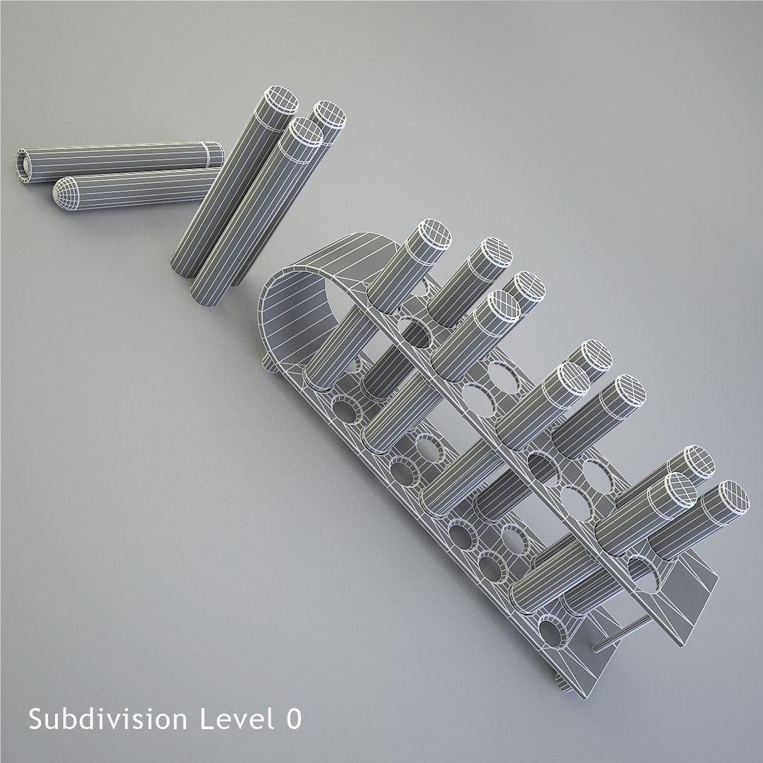 Laboratory Set 3d Model