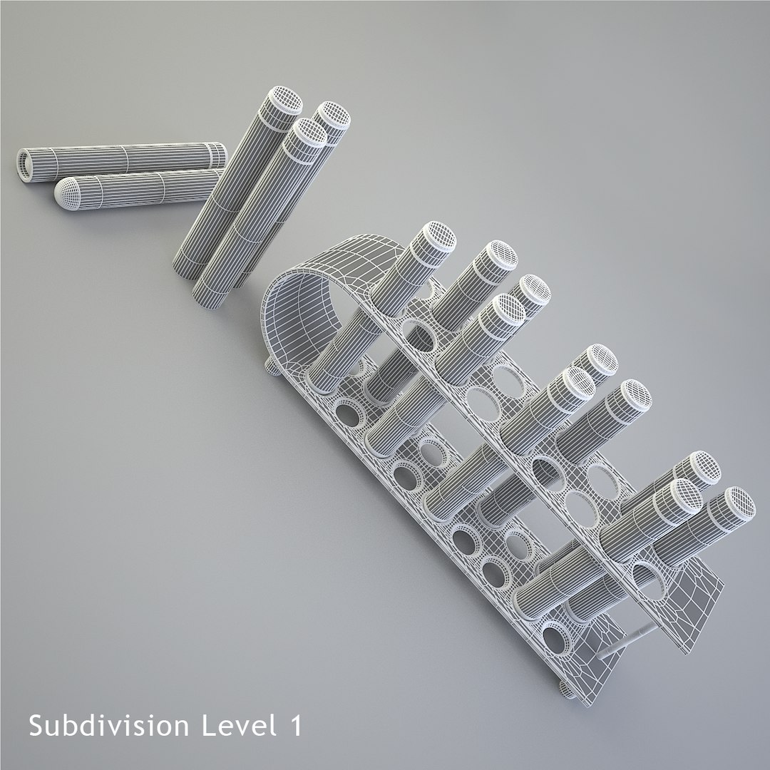 Laboratory Set 3d Model