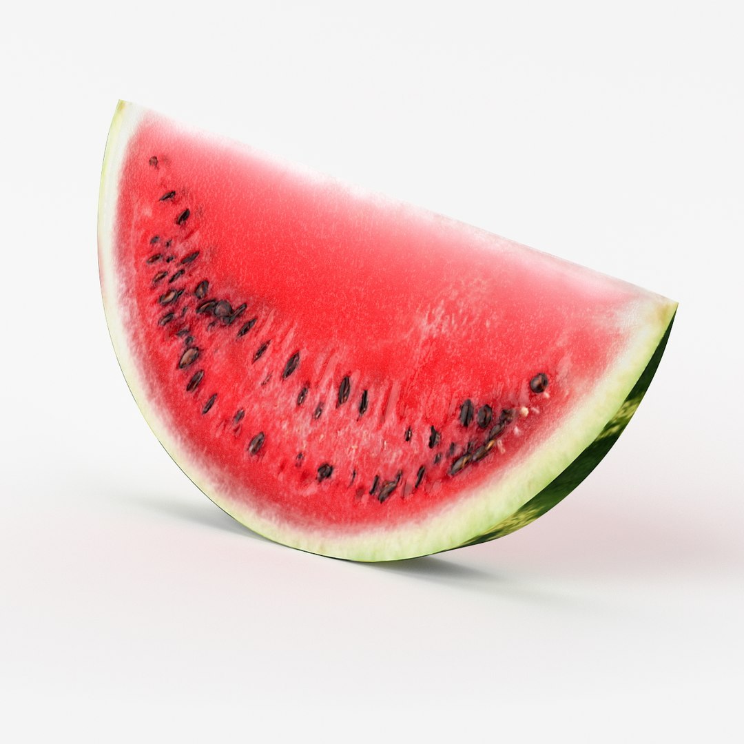 Realistic Watermelon Real 3d Model