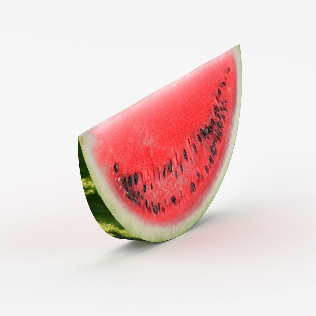 Realistic Watermelon Real 3d Model