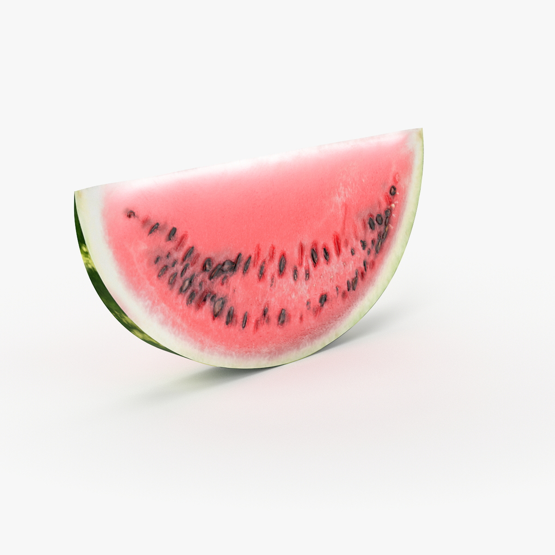 Realistic Watermelon Real 3d Model