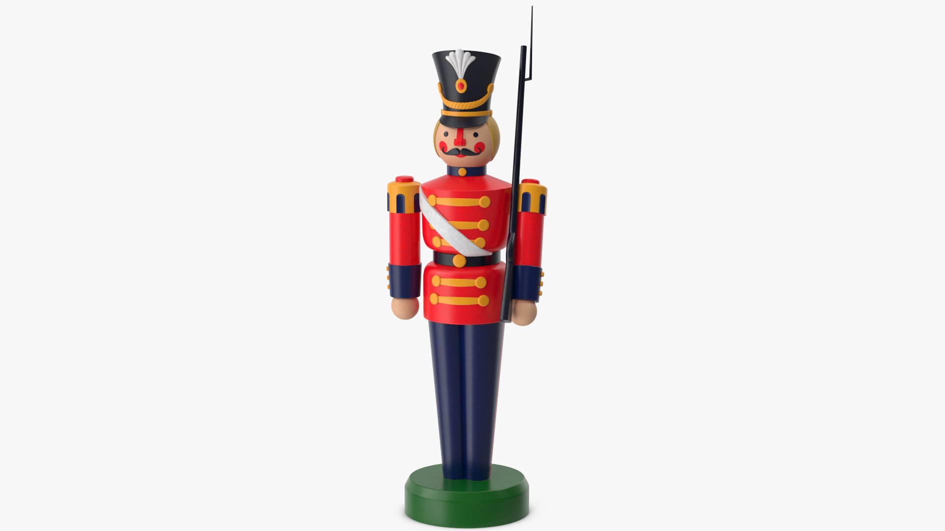 Tin Soldier With Flintlock Musket 3D Model - TurboSquid 2285637