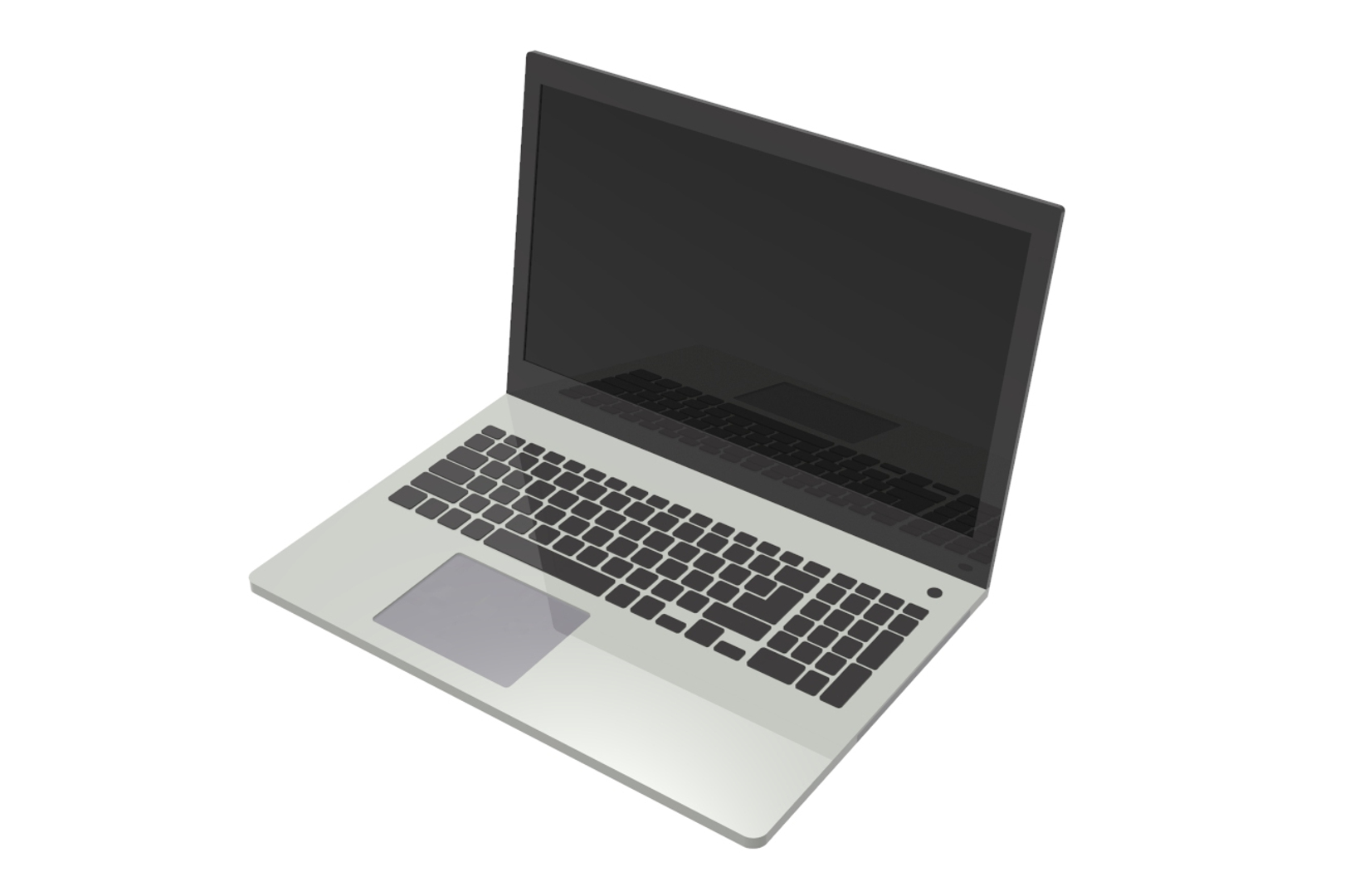 Cartoon Laptop 3D model - TurboSquid 1732266