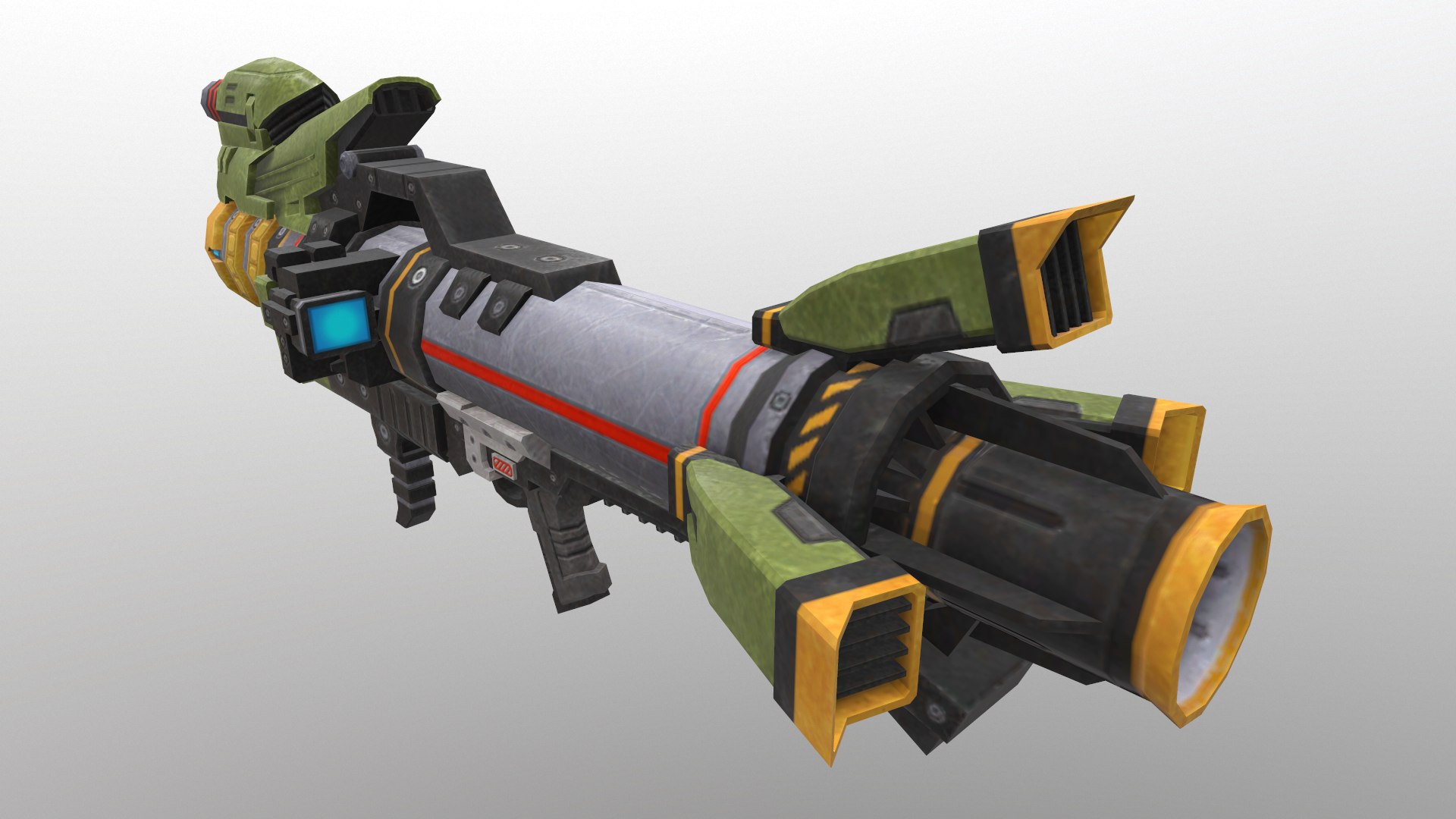 Nuclear Missile Launcher Level 3 3D Model - TurboSquid 2191878