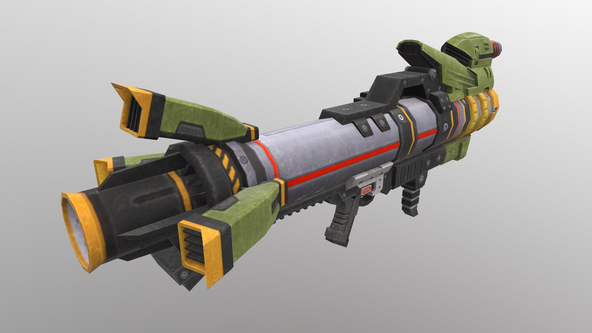 Nuclear Missile Launcher Level 3 3D Model - TurboSquid 2191878