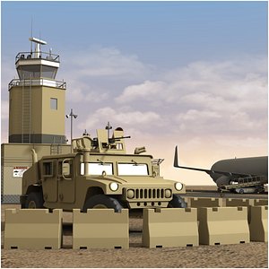 Military Base 3D Models for Download | TurboSquid