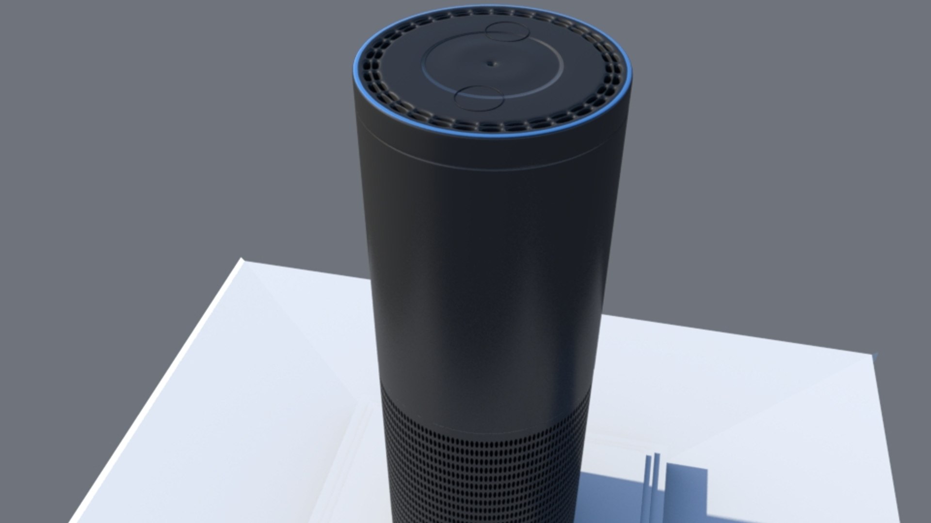 Free 3D Amazon Echo Model - TurboSquid 1195343