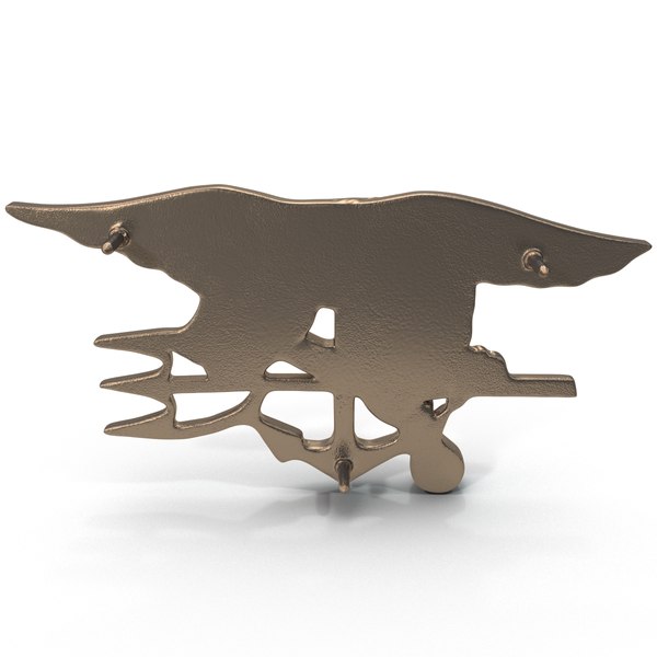 3d model navy seals insignia