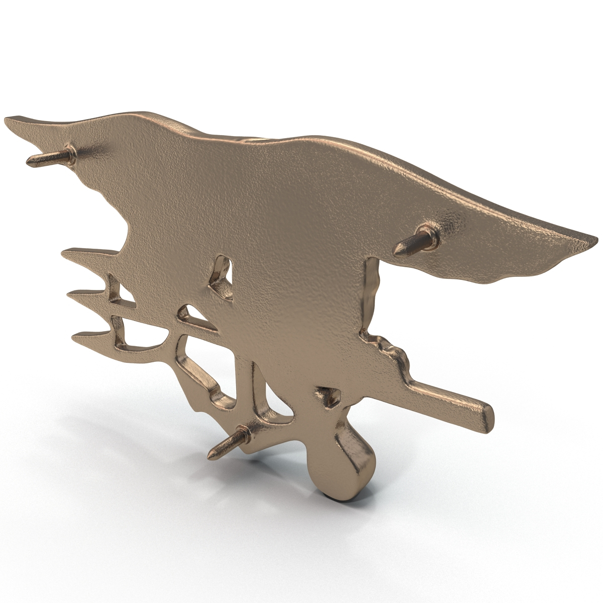 3d model navy seals insignia