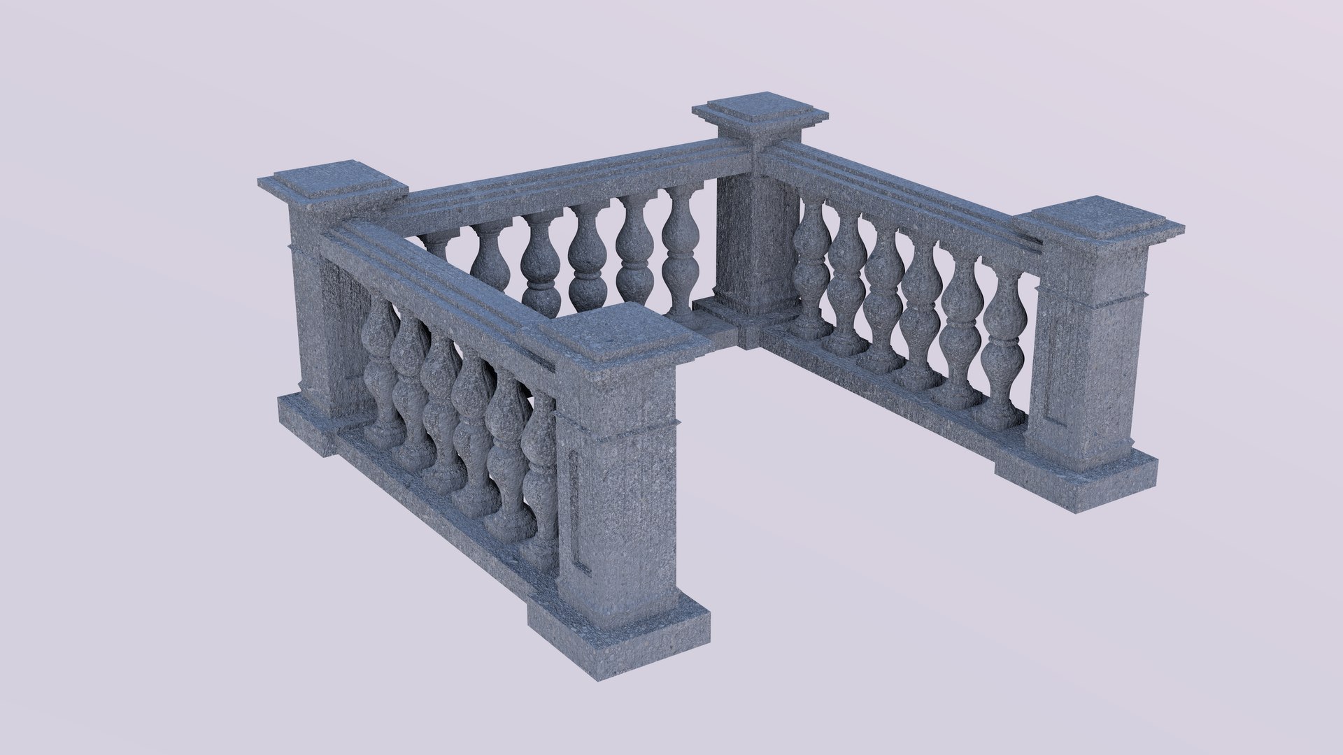 3D Classic Balustrade Patterns In 3D Model - TurboSquid 2183752