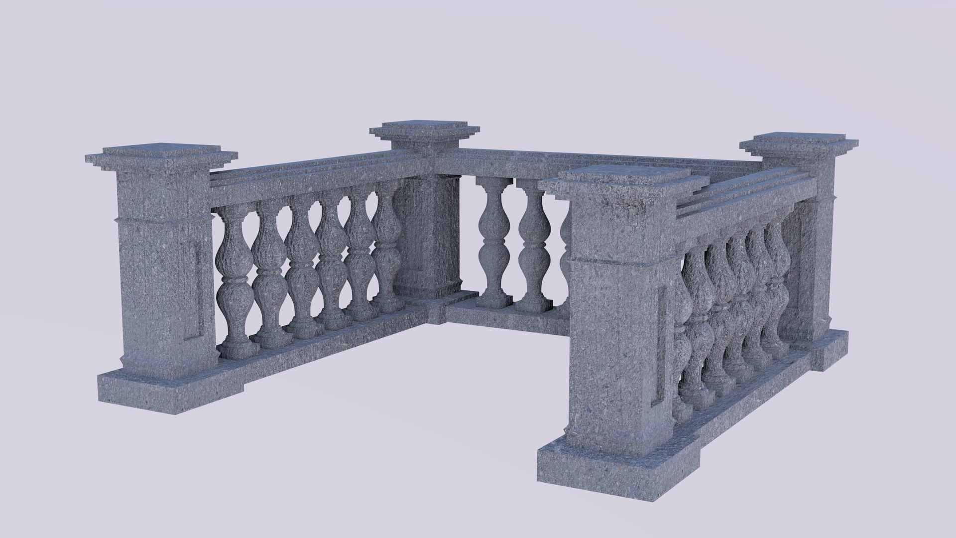 3D Classic Balustrade Patterns In 3D Model - TurboSquid 2183752