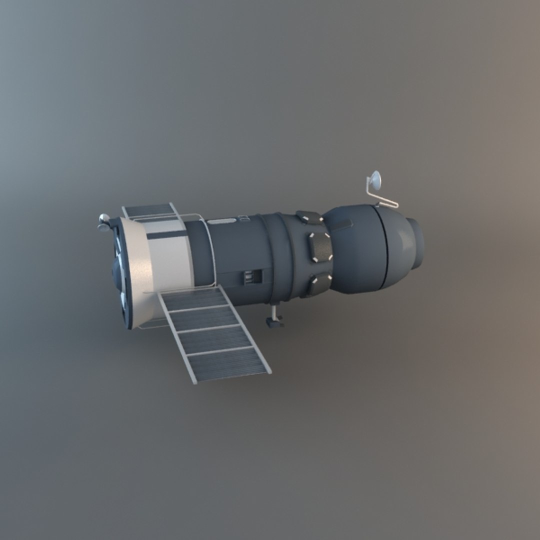3d Model Progress Spacecraft