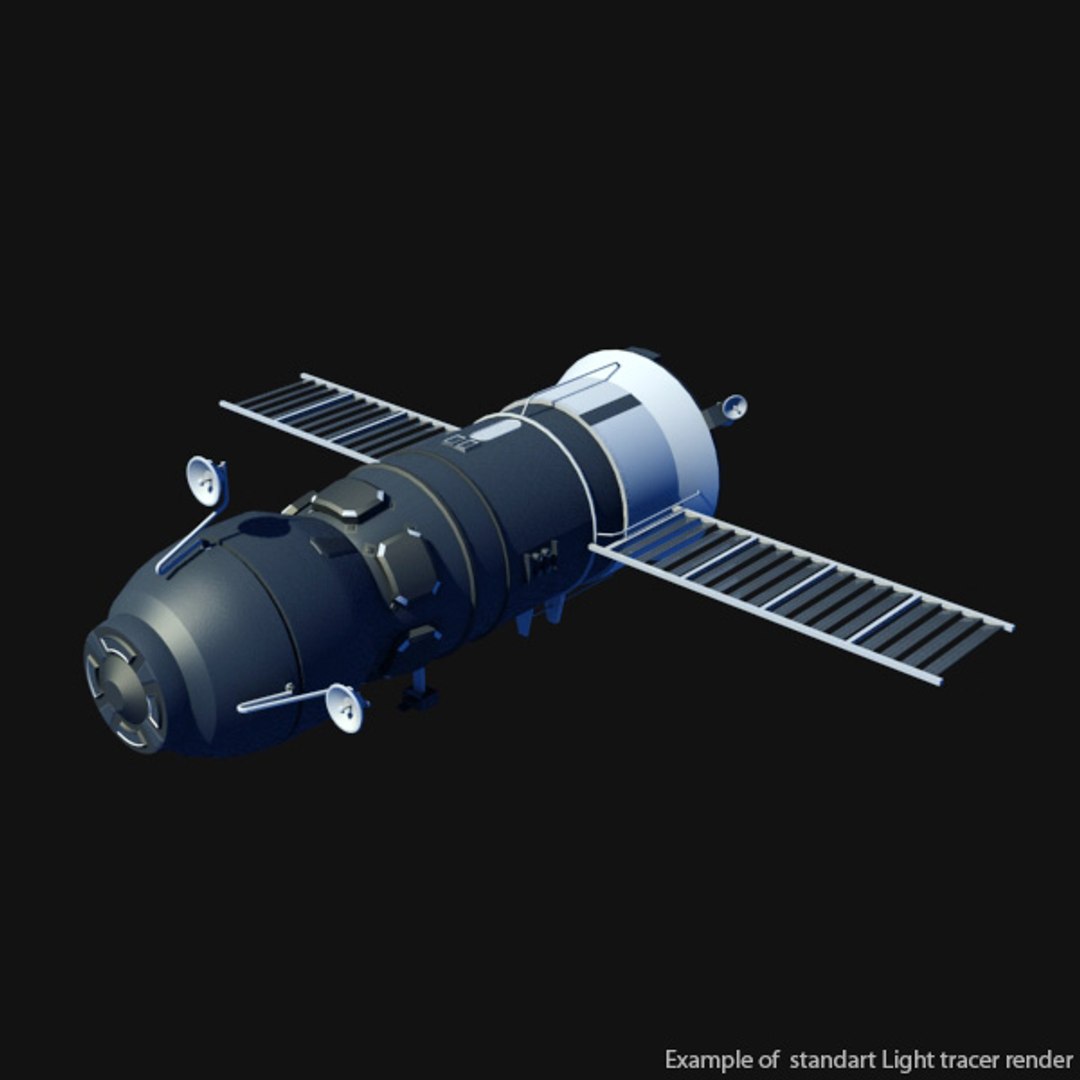 3d Model Progress Spacecraft