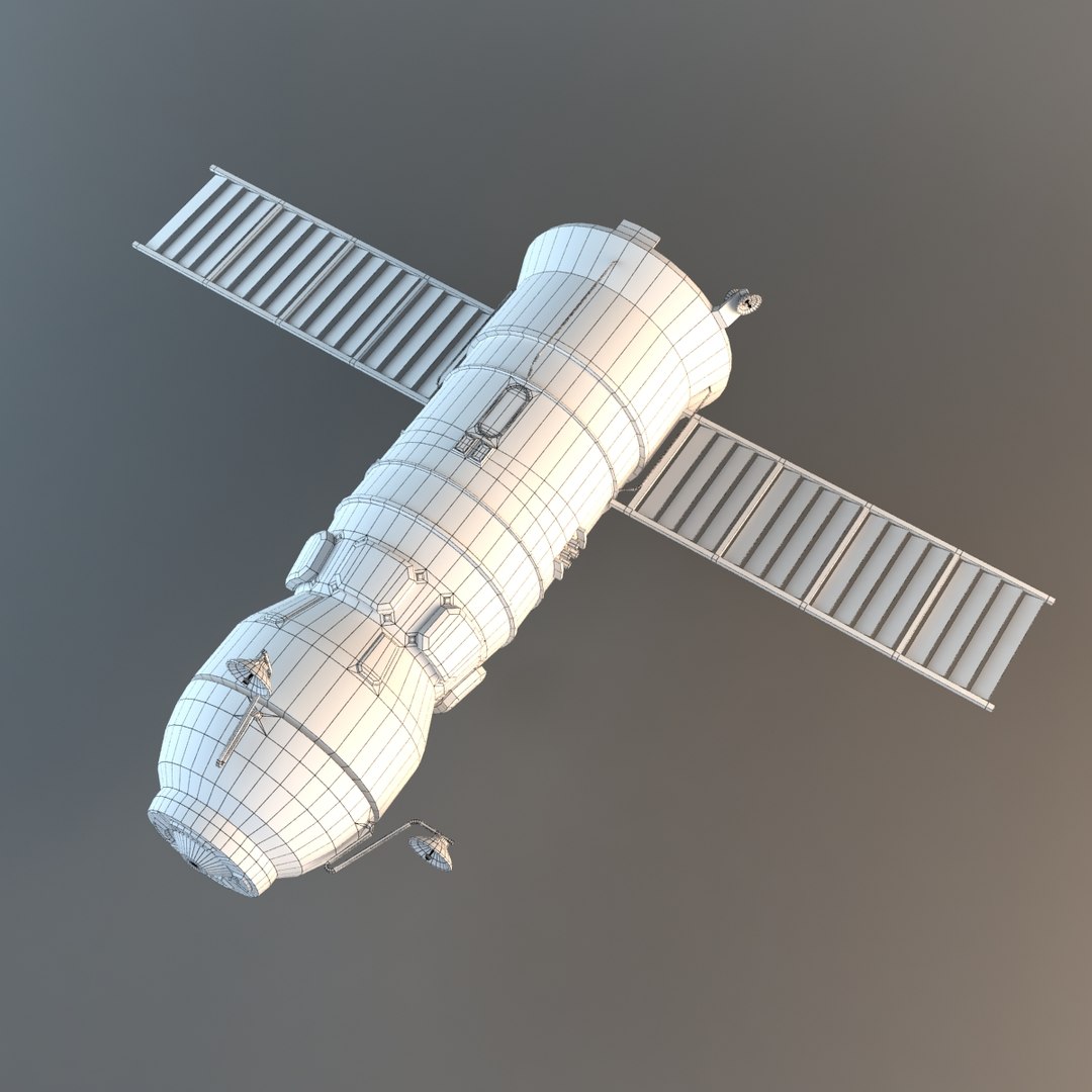 3d Model Progress Spacecraft