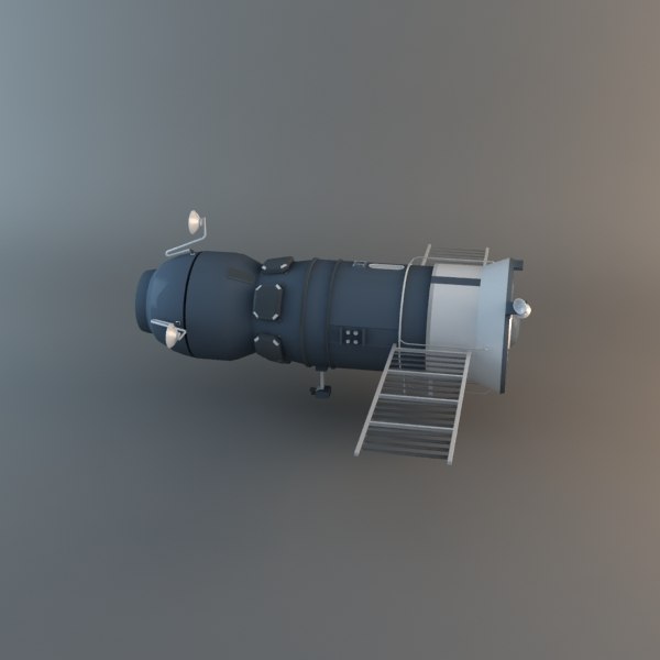 3d model progress spacecraft