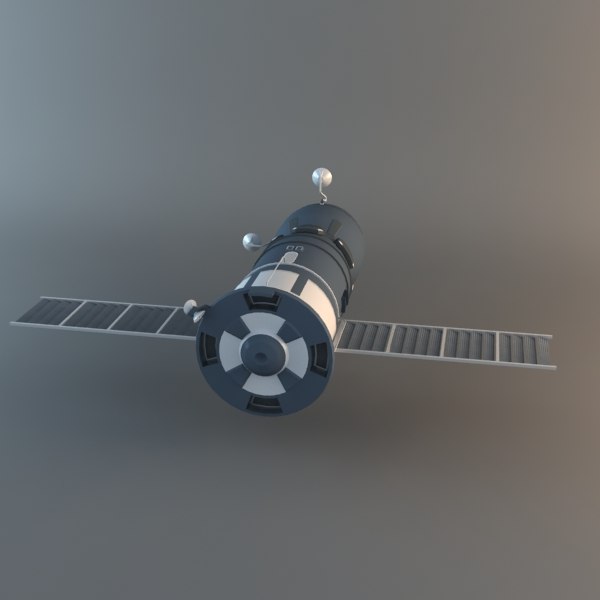 3d model progress spacecraft