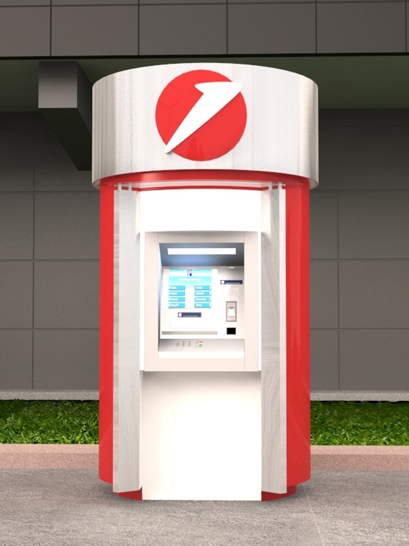 3D Stand-alone Atm Kiosk Exterior Model - TurboSquid 1271636