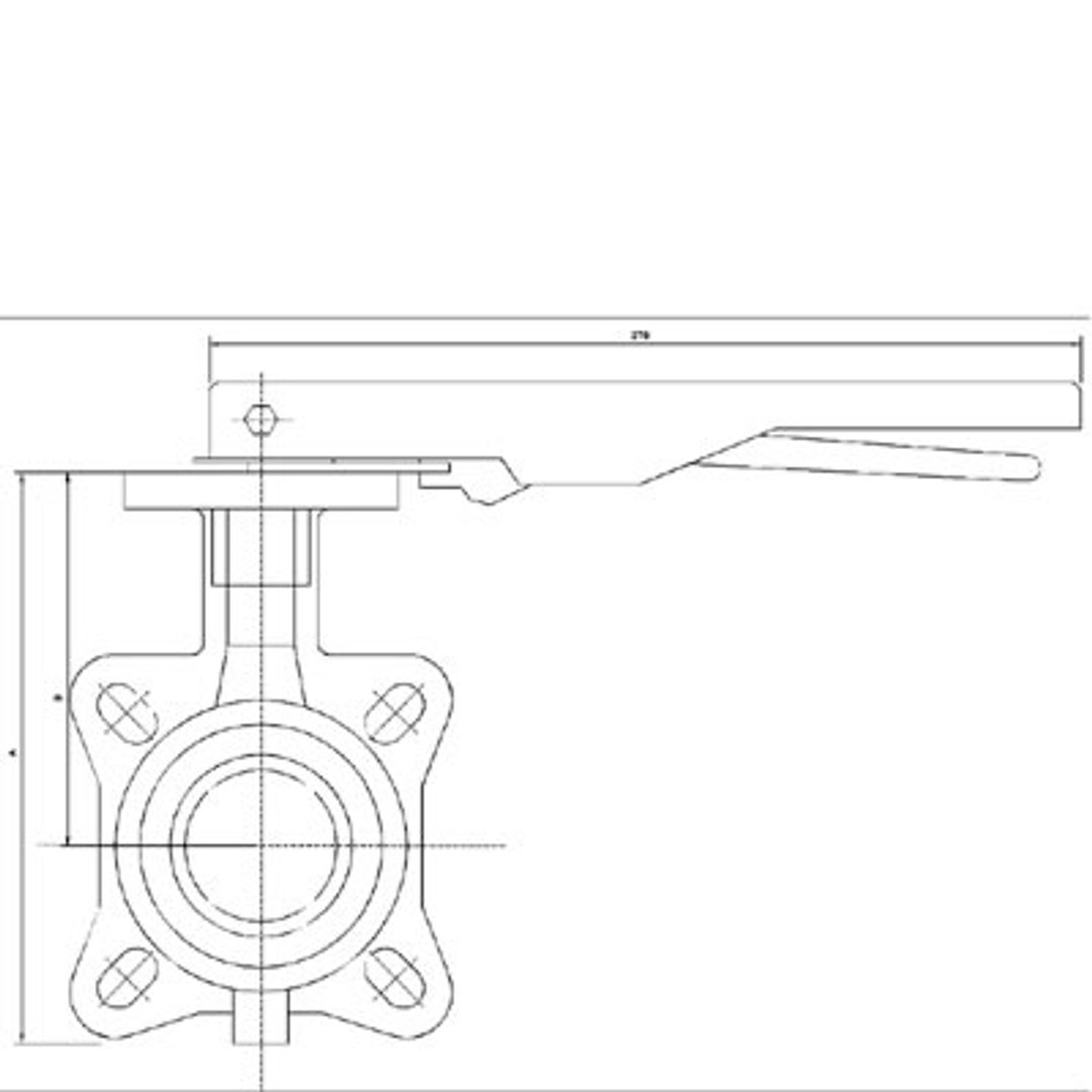 Butterfly Valve 3d Model