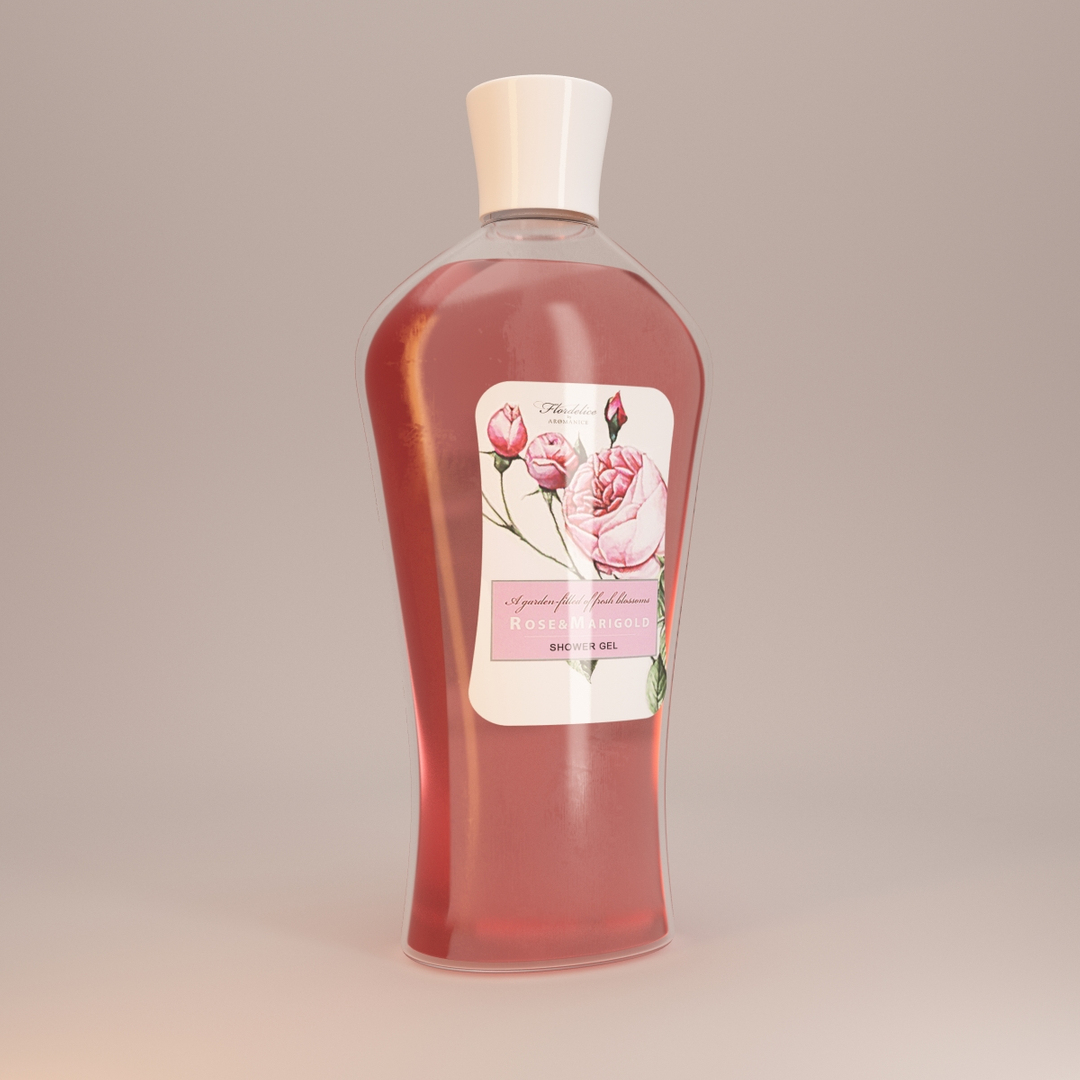 max rose marigold shower gel