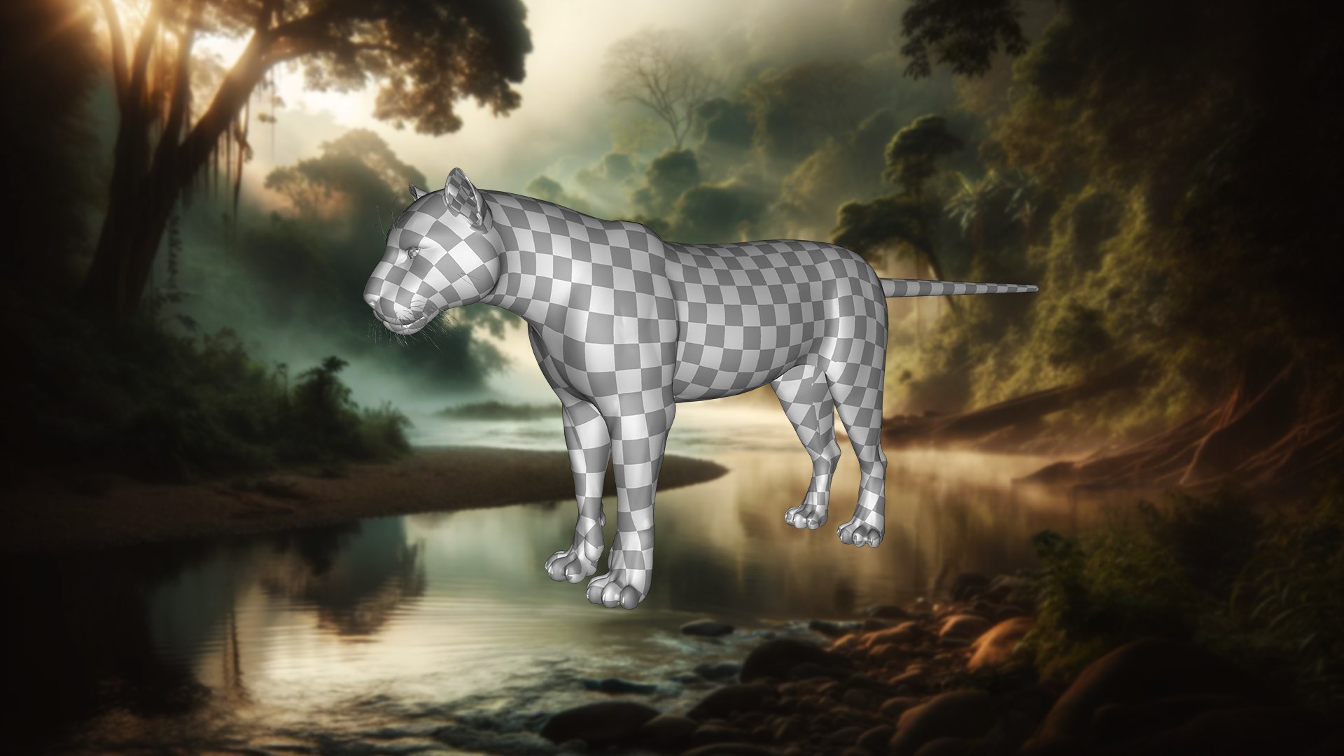 3D Model Tiger S Majesty Regal 3D Tiger Low-poly 3D Model - TurboSquid ...