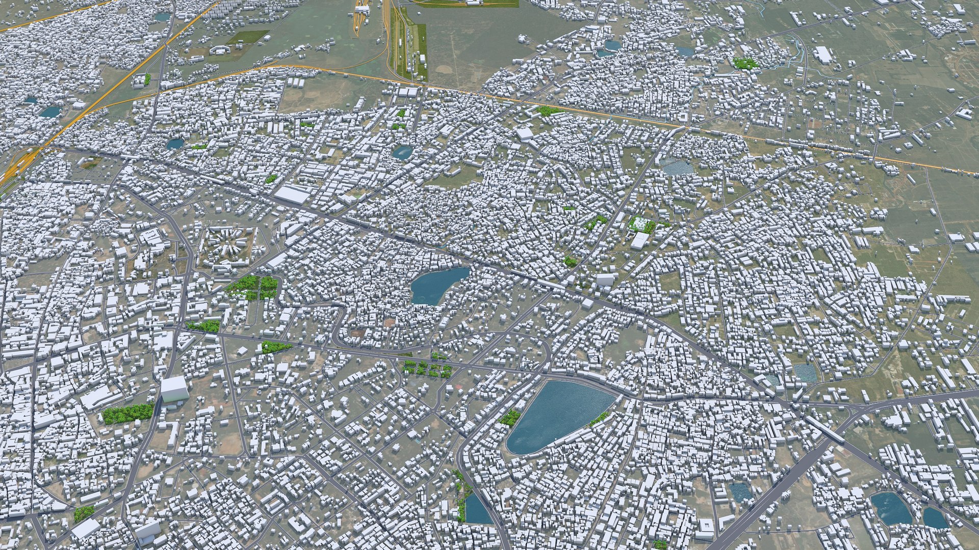 Raipur Chhattisgarh India 3D Model - TurboSquid 2135215