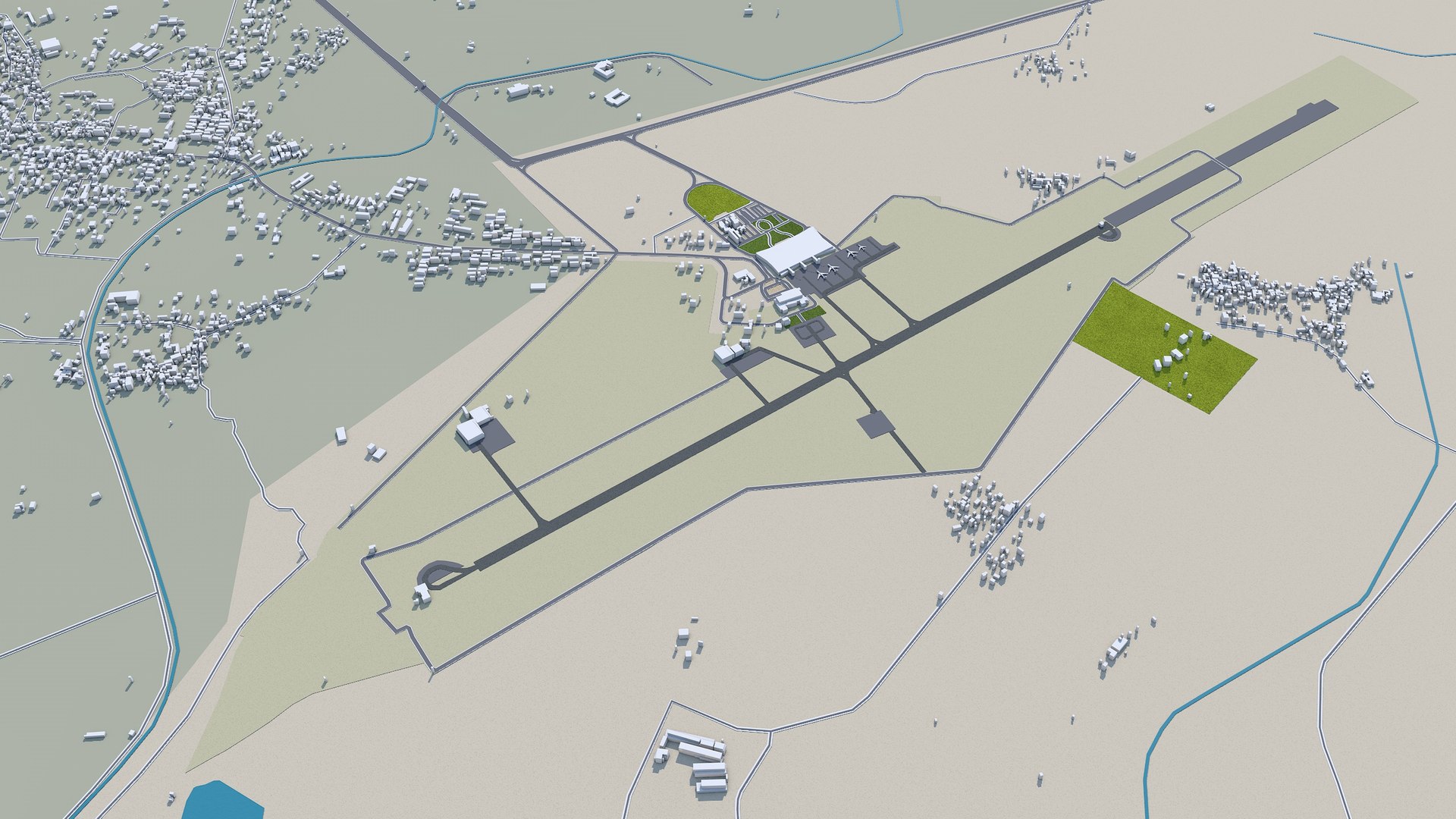 Raipur Chhattisgarh India 3D Model - TurboSquid 2135215