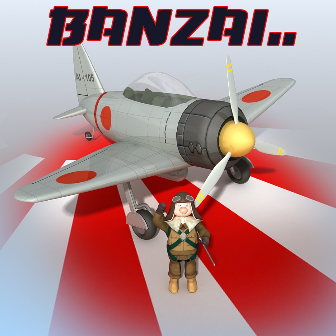 3dsmax Cartoon Zero Jap