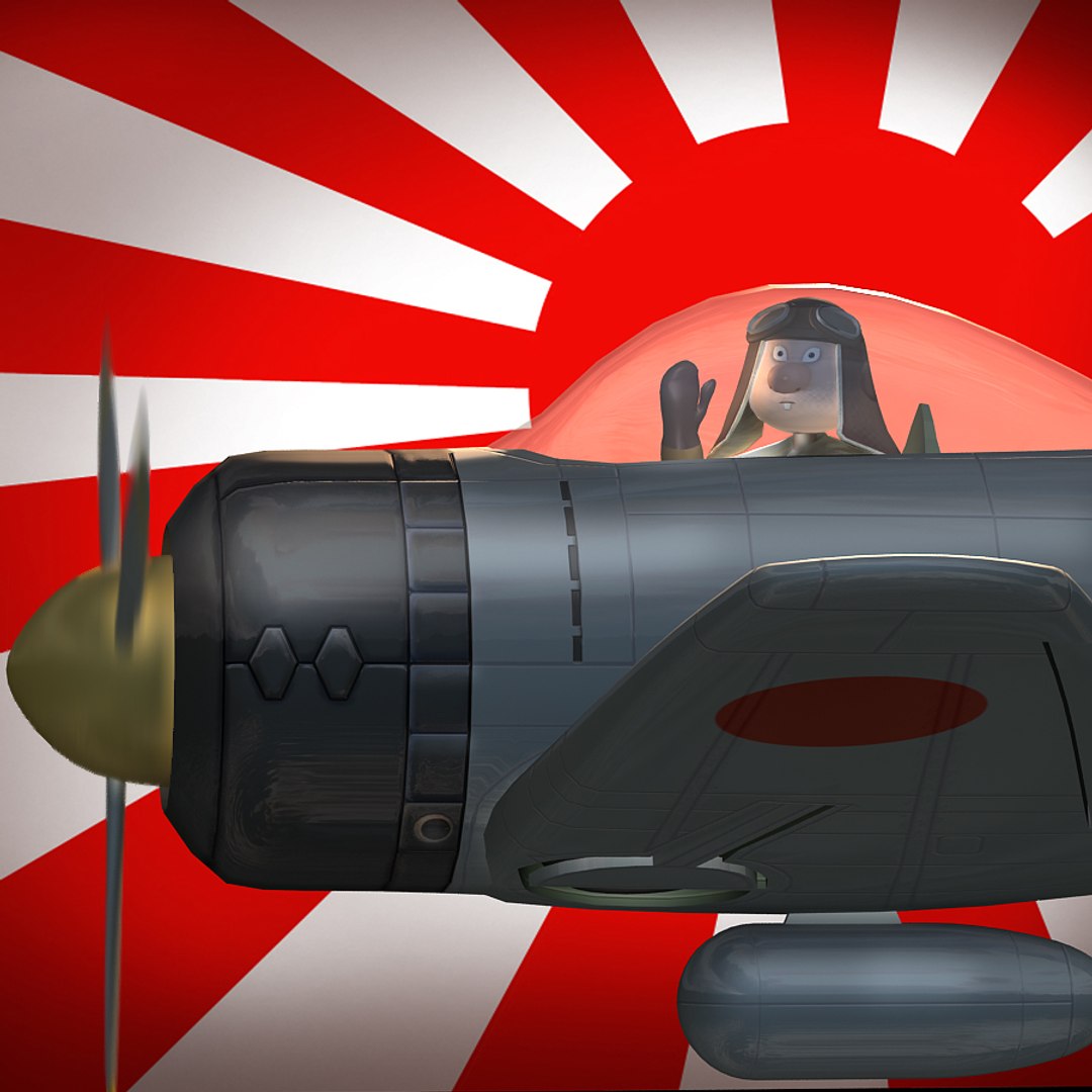 3dsmax Cartoon Zero Jap