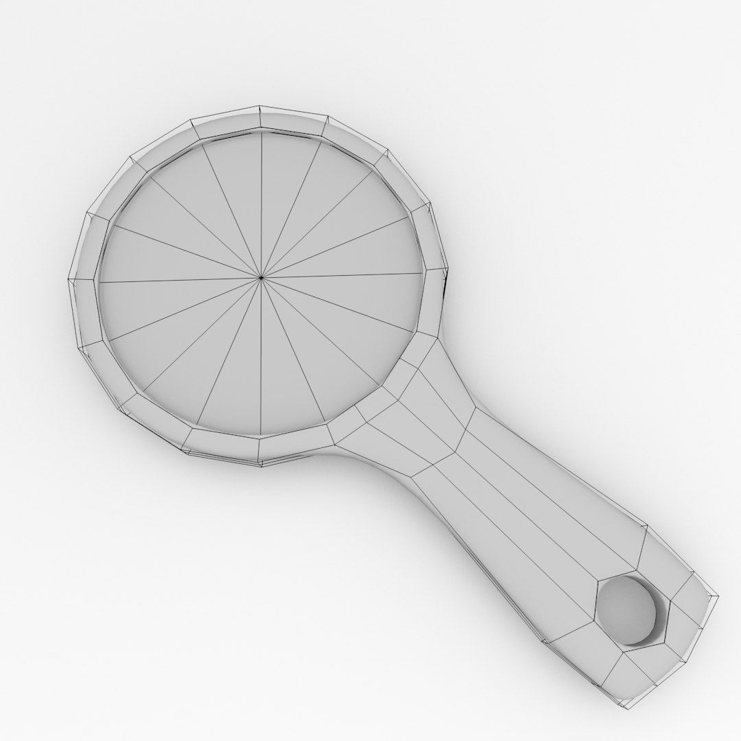 Hand Mirror 3d Model