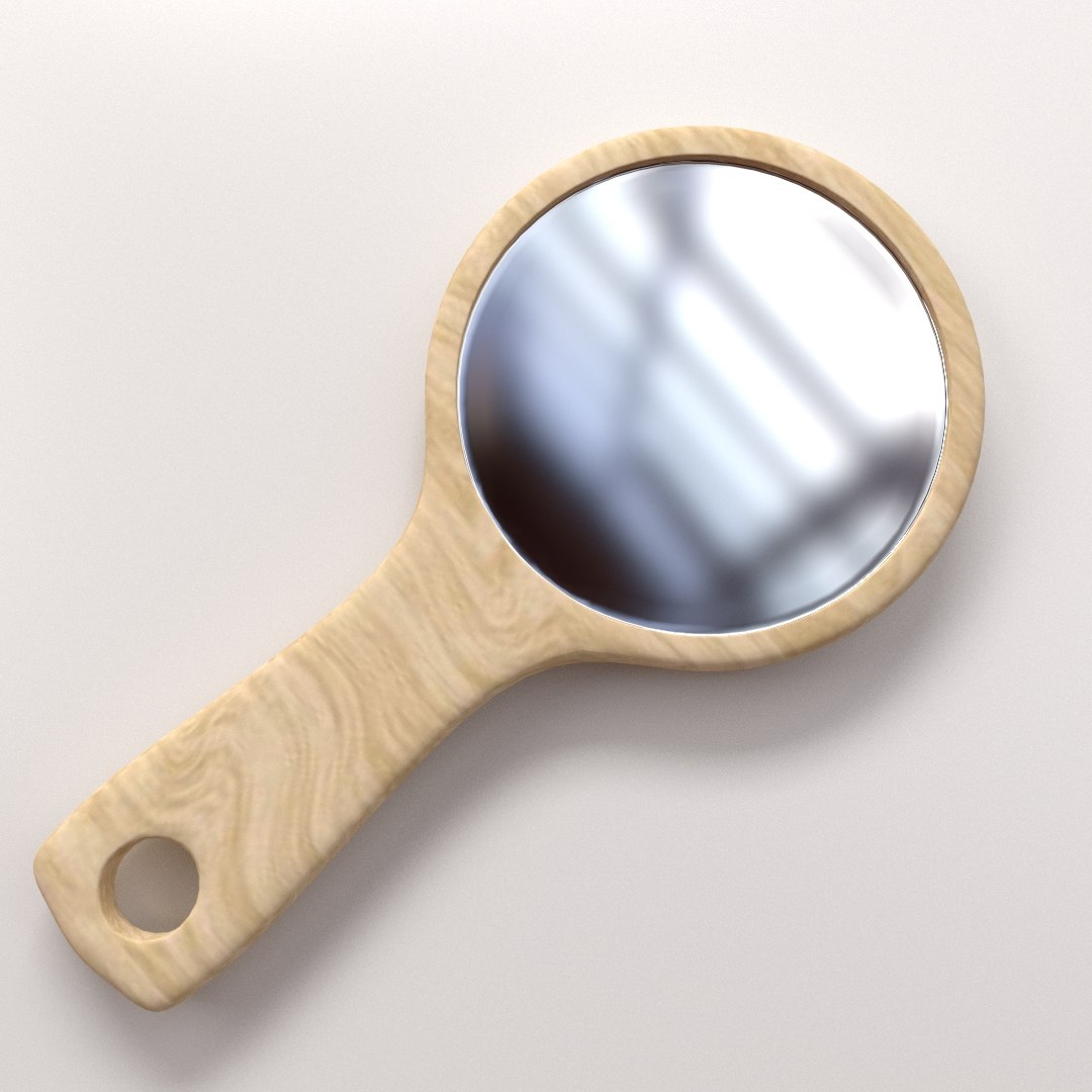hand mirror 3d model