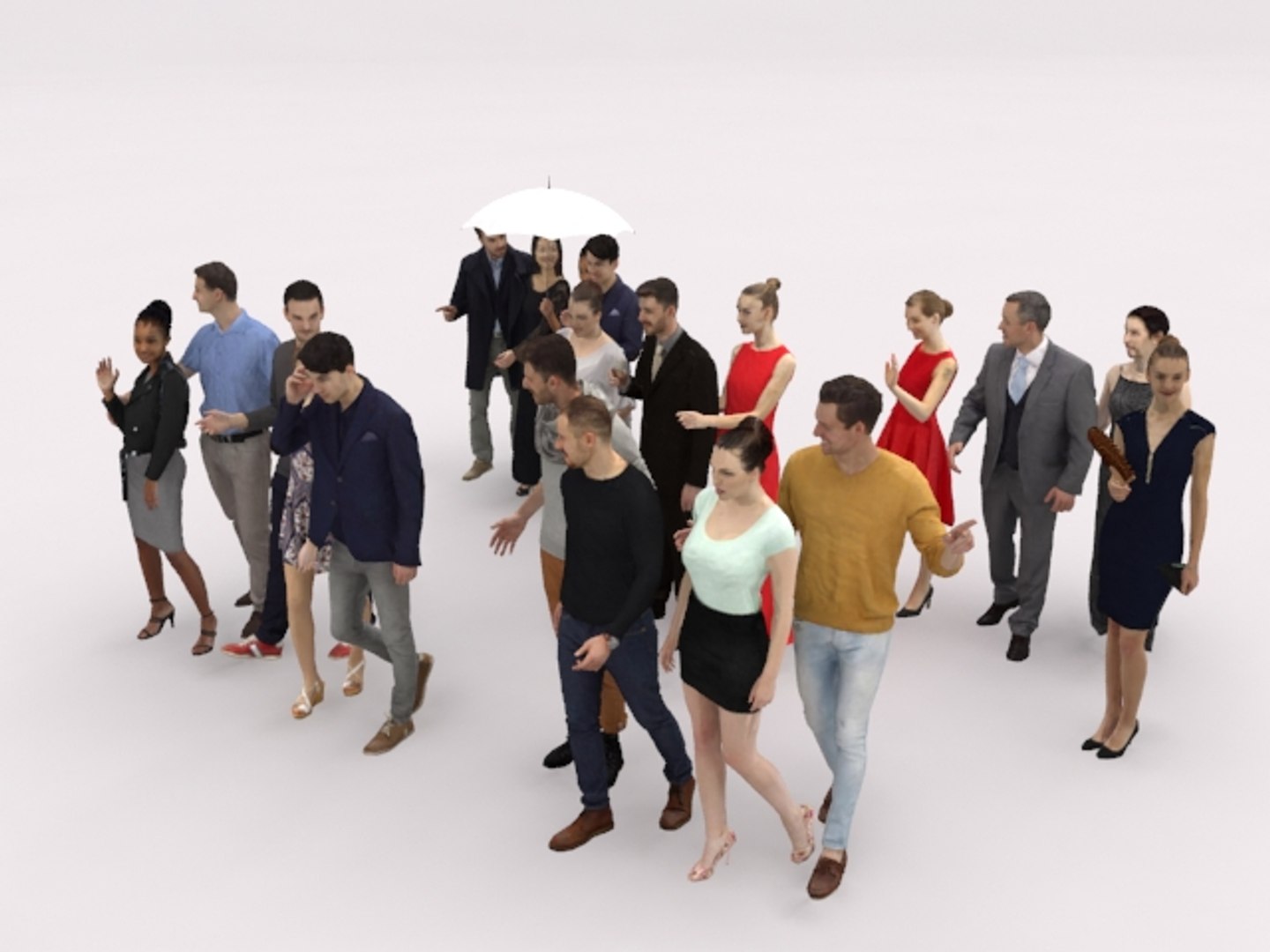 Scanned People Casual 3D Model - TurboSquid 1491528