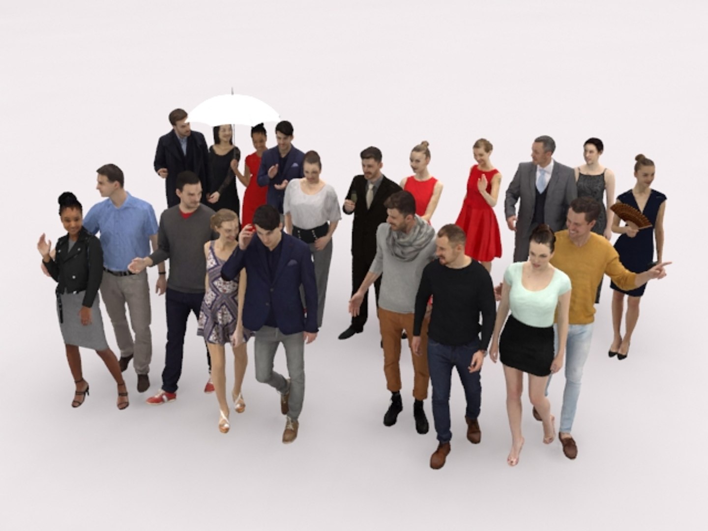 Scanned People Casual 3D Model - TurboSquid 1491528