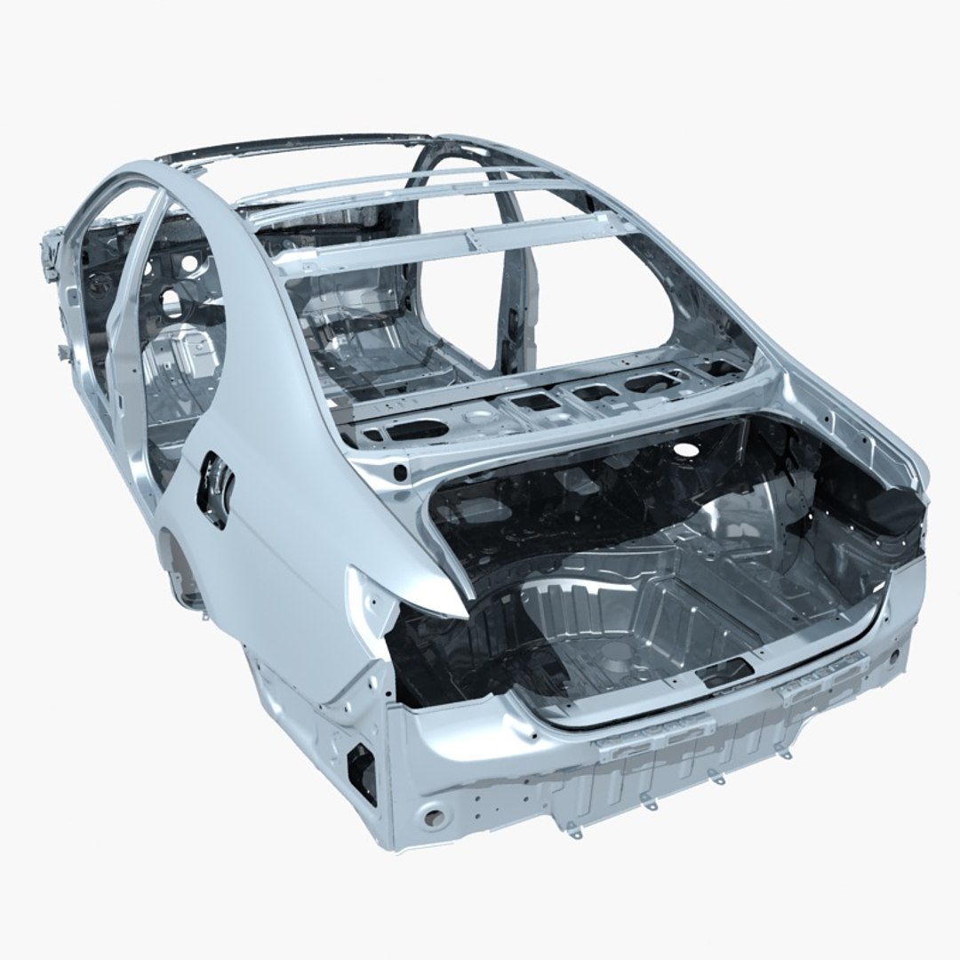 3D car frame - TurboSquid 1442782