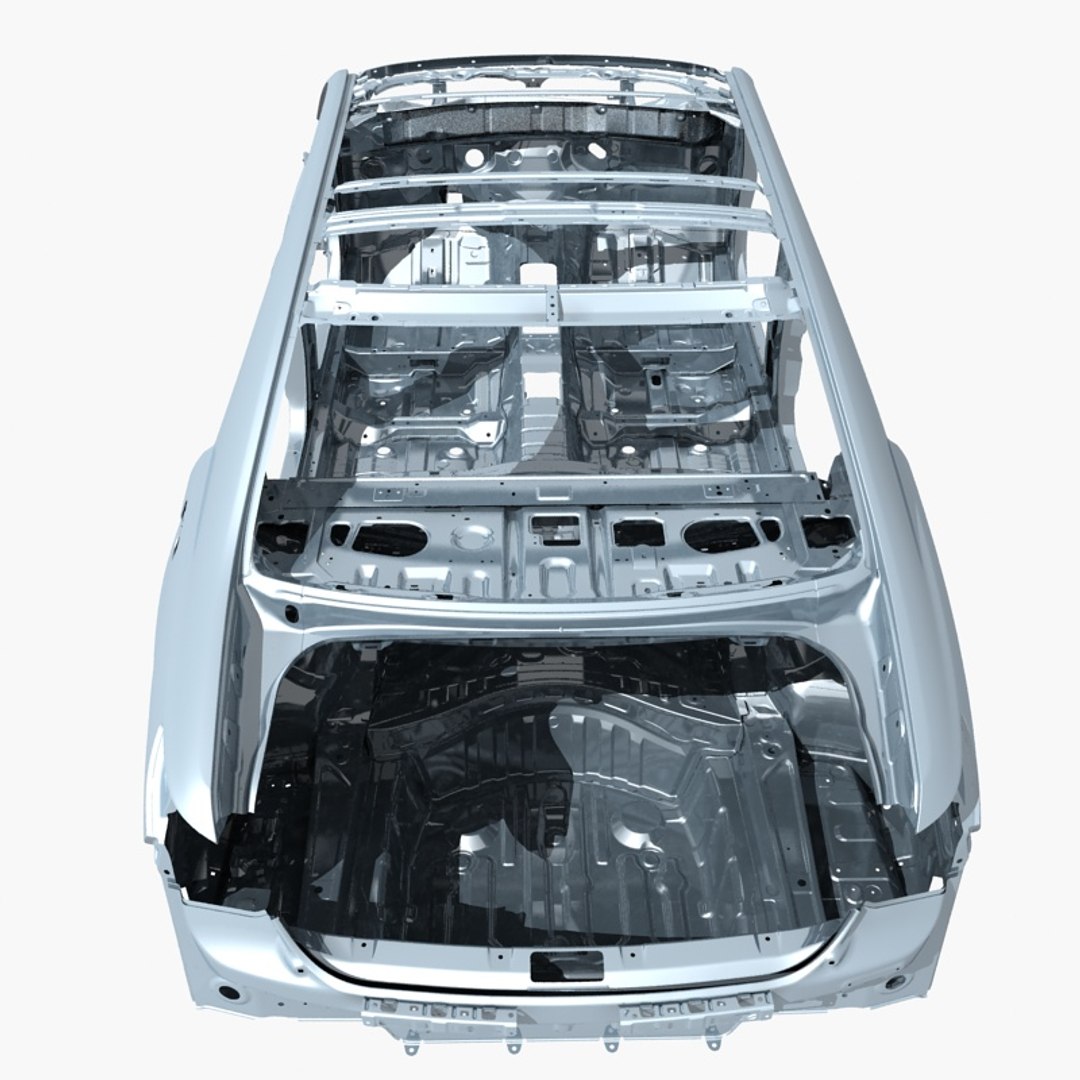 3D car frame - TurboSquid 1442782