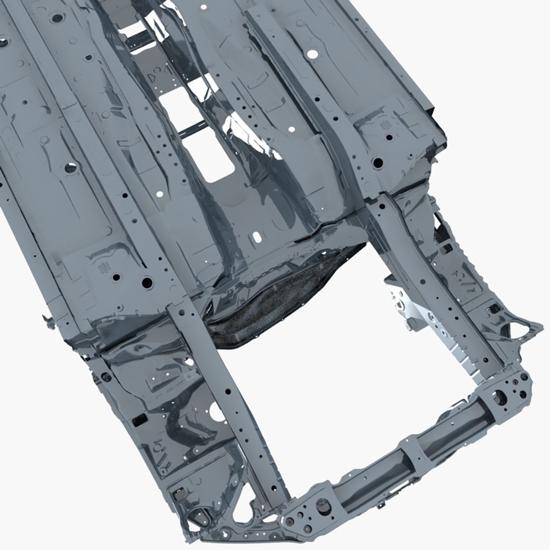 3D car frame - TurboSquid 1442782
