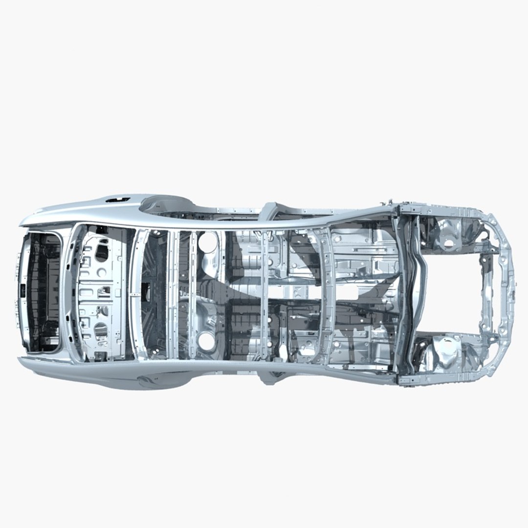 3D car frame - TurboSquid 1442782