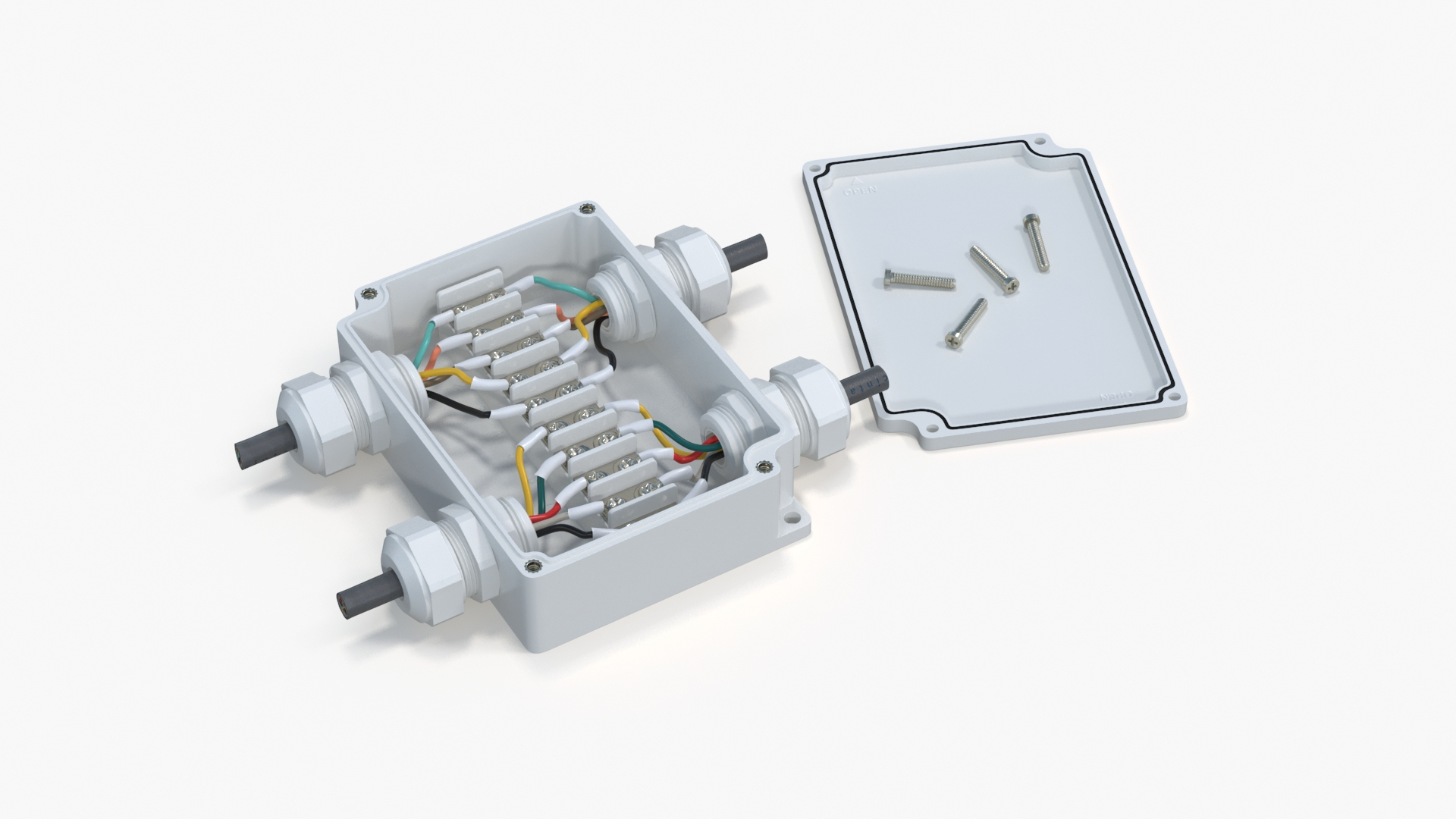 Junction Boxes Collection 3D Model - TurboSquid 1913344