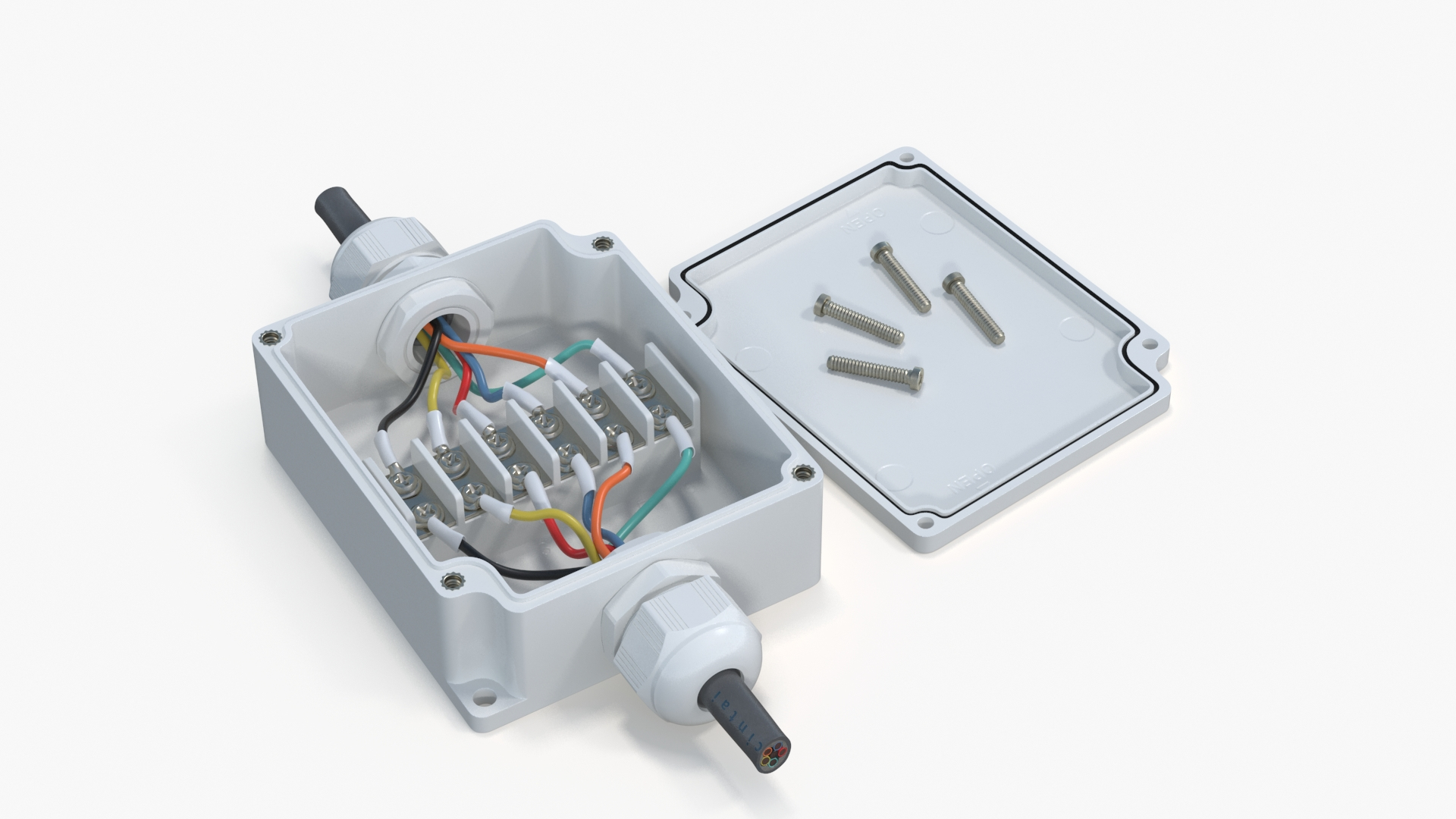 Junction Boxes Collection 3D Model - TurboSquid 1913344